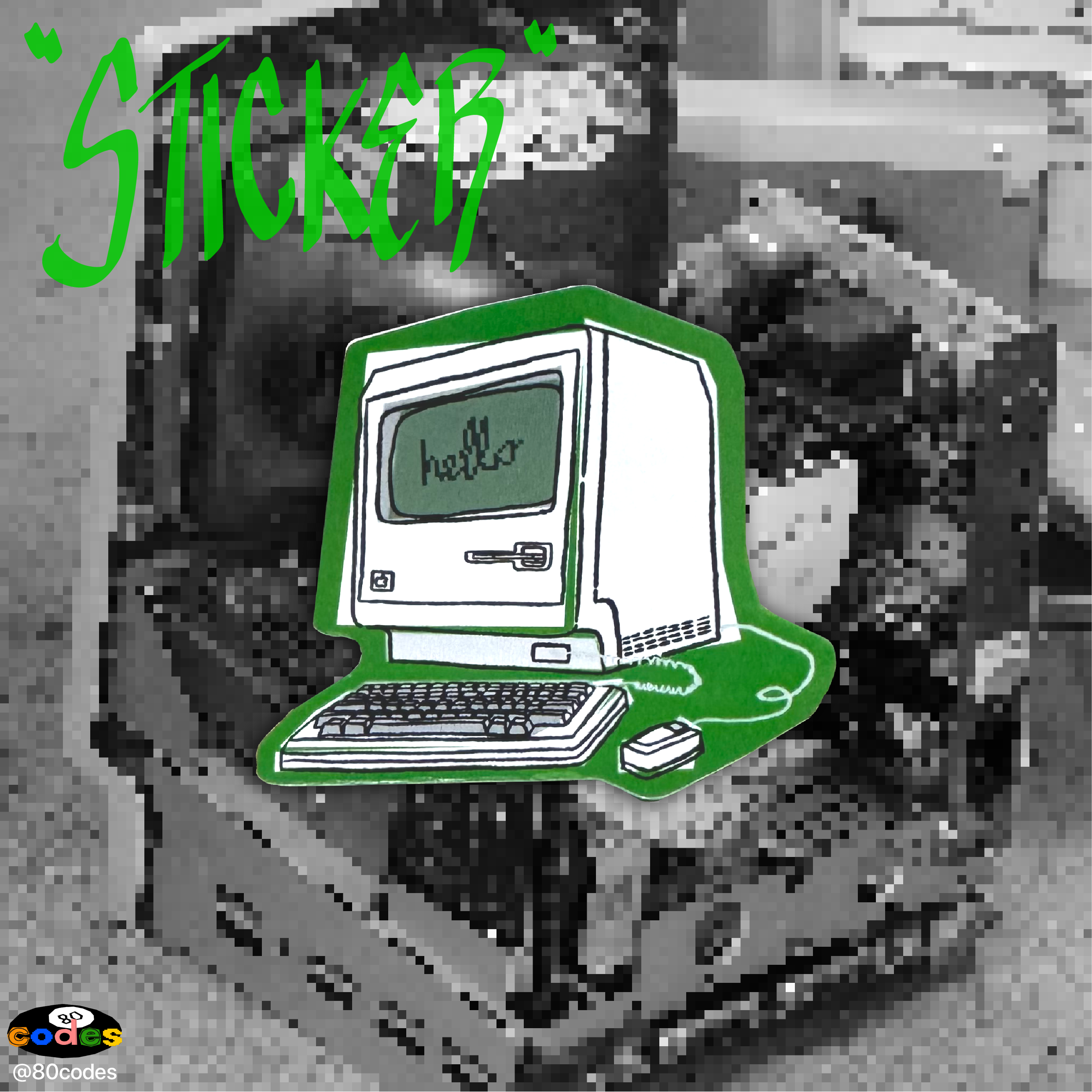 Computer Sticker – Midnight Dibs